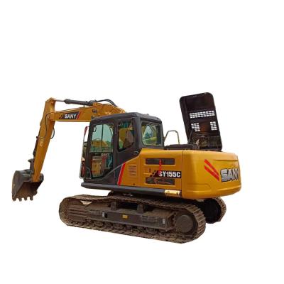 China Sany SY155C Excavator 15 Ton 0.6M3 Bucket Original Hydraulic Pump 73kw for sale