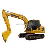 China Used Komatsu PC110-8 Hydraulic Crawler Excavator 2016 11ton 0.48m3 Original Cylinder for sale
