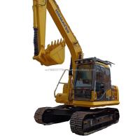 China Used Komatsu PC130 Excavator 13 Ton 2016 Low Hours Original Hydraulic Valve Shanghai for sale