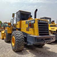 China Used Komatsu WA380 Wheel Loader 2016 3m3 Bucket 146kw Original Hydraulic Pump for sale