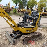China Komatsu PC18MR Mini Used Excavator 1865 KG Machine Weight 0.13M³ Bucket for sale