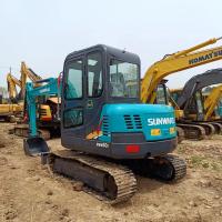 China Used Sunward SWE60E 6 Ton Hydraulic Crawler Excavator Mini Digger 0.5M³ Bucket for sale