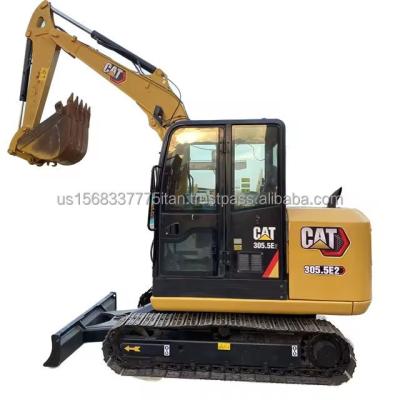 China Used Caterpillar 305.5E2 Mini Excavator 34.1 kW 6 Ton Original Hydraulic System for sale