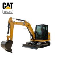 China Used Caterpillar 305.5E2 Hydraulic Mini Excavator 5 Ton 34.1 kW Original Pump for sale