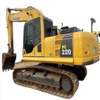 China Used Komatsu PC220 Excavator 22 Ton 119 kW Engine 1.2m3 Bucket 2016 for sale