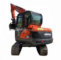 China DOOSAN DX60 Excavator 6 Ton 2016 Model 0-2000 Hours Hydraulic Construction Machine 40kw for sale