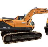 China Hyundai 220LC-9S Excavator 113 kW 22 Ton Operating Weight 1.22m³ Bucket for sale