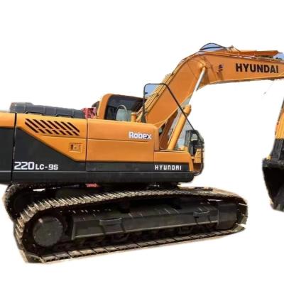 China Hyundai 220LC-9S Excavator 113 kW 22 Ton Operating Weight 1.22m³ Bucket for sale