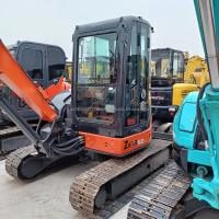 China Hitachi ZX50u 5 Ton Mini Excavator 2016 Original Hydraulic Pump 0-2000 Hours for sale