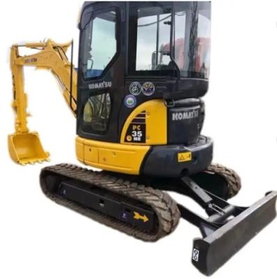 China Komatsu PC35 Small Hydraulic Excavator 3.5Ton Used Excavator 0.2M³ Bucket 11.2kw for sale