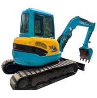 China Mini Second Hand Excavator 5.5 Ton Kubota U55 with Original Hydraulic Pump 2016 for sale