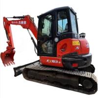 China 7 Ton Kubota Excavator KX163 with Original Hydraulic Cylinder 65kw for sale