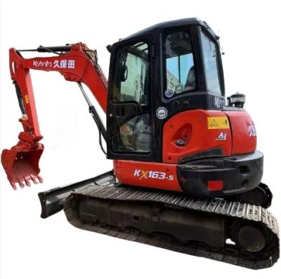 China 7 Ton Kubota Excavator KX163 with Original Hydraulic Cylinder 65kw for sale