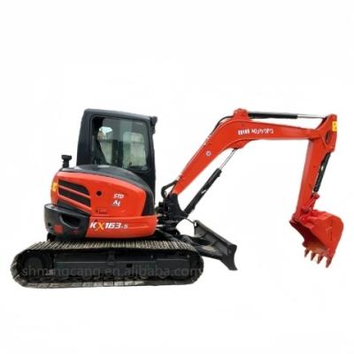 China Kubota KX165 Excavator 7 Ton with Original Hydraulic Pump 7000 KG Weight for sale