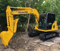 China Komatsu PC70 7 Ton Used Excavator 0.2M3 Bucket 25kw Engine Good Walking Condition for sale