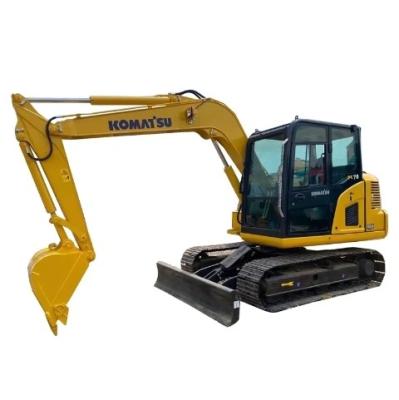 China Komatsu PC70 Excavator 7 Ton 0.2 M3 Bucket Original Hydraulic Cylinder 7000 KG for sale