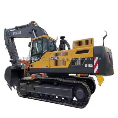 China VOLVO EC480 Excavator 3.8M³ Bucket 48ton Operating Weight Original Hydraulic Valve 2016 for sale