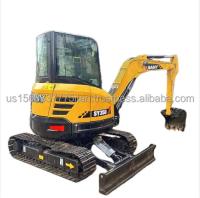 China Sany SY35U Mini Digger 3.5 Ton 2016 Low Hours Original Hydraulic Pump ISUZU Engine for sale