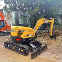 China Used Sany SY35U Mini Excavator 3.5 Ton 0.2m3 Bucket Original ISUZU Engine for sale