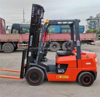 China Used Toyota 9F30 Diesel Forklift 3 Ton 2016 Low Hours 0-2000 for Warehouse for sale