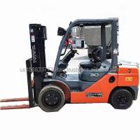 China Toyota 8F30 Used Diesel Forklift 3 Ton 49 kW Engine for Building Material Shops for sale