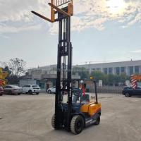 China Used TCM25 3 Ton Diesel Forklift 2016 Model 45kw Engine Excellent Performance for sale