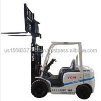 China Japan TCM YGB 3 Ton Second Hand Forklift 45kw Power 0-2000 Working Hours for sale