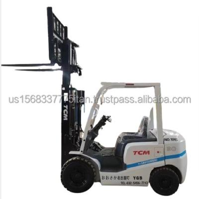 China Japan TCM YGB 3 Ton Second Hand Forklift 45kw Power 0-2000 Working Hours for sale