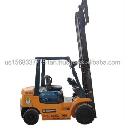 China Toyota FD50 Forklift 45 kW Power 4500 kg Capacity Large Stock Ready for sale