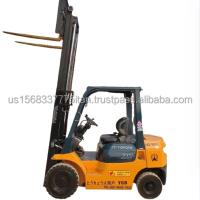 China Toyota FD50 Forklift 3 Ton Capacity 2016 Model with Original Hydraulic Cylinder for sale