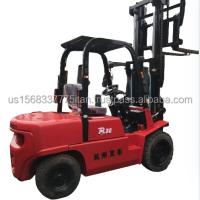 China Hangcha A30 Mini Diesel Forklift 3 Ton Original Hydraulic Pump 45 kW Excellent Condition for sale