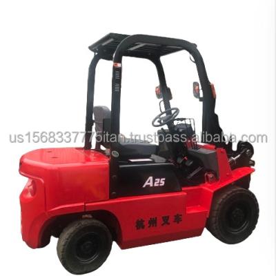 China Hangcha A30 3 Ton Diesel Forklift 45 kW Engine 0-2000 Working Hours Used for sale