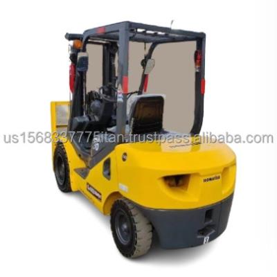 China Used Komatsu Forklift 3 Ton 2016 with Hangcha Engine Original Hydraulic Pump 45kw for sale