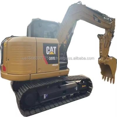 China Used Caterpillar 307 Excavator 8 Ton 0.3m3 Bucket 49.7kw Engine 2016 Low Hours for sale