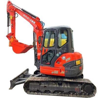 China Kubota KXU55 Excavator 6 Ton Operating Weight 0.2m3 Bucket Capacity Original Hydraulic Cylinder for sale
