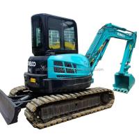 China Used Kobelco SK55SR Excavator 6 Ton 0.2m3 Bucket 0-2000 Hours Good Performance for sale