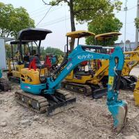 China Kubota U17 1.7 Ton Secondhand Mini Excavator with Original Hydraulic Valve 2016 for sale