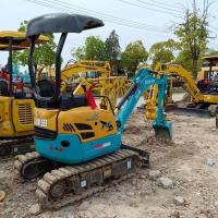 China Kubota U17 1.7 Ton Secondhand Mini Excavator with Original Hydraulic Valve 2016 for sale