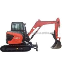 China Used Kubota U55 Mini Excavator 5.5 Ton 0-2000 Hours Low Working Hours for Sale for sale