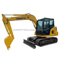 China Komatsu PC70 Used Hydraulic Excavator 7 Ton Crawler with Komatsu Engine 2016 for sale