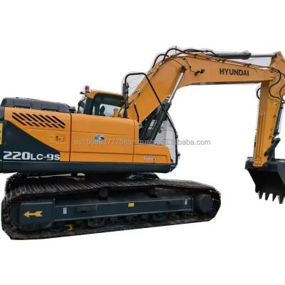China Used Hyundai 220 Crawler Excavator 2016 30ton 0.92m3 Bucket Korea Excavator for Sale for sale