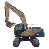 China Hyundai 220 Crawler Excavator Original Hydraulic Pump 21900 kg Machine Weight 112 kW for sale