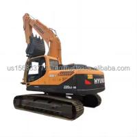 China Hyundai 220 2016 Used Crawler Excavator 22 Ton Good Performance 112kw Engine Korea Export for sale