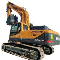 China Hyundai 305LC-9T 30 Ton Crawler Excavator 198kw Engine 1.5m3 Bucket for sale
