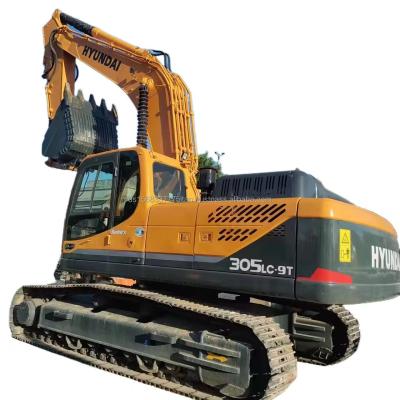 China Hyundai 305LC-9T 30 Ton Crawler Excavator 198kw Engine 1.5m3 Bucket for sale