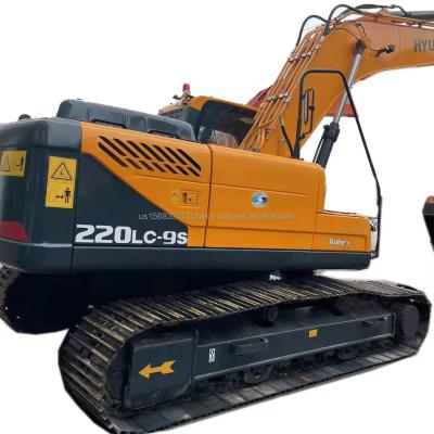 China Used Hyundai 220 Crawler Excavator 22 Ton 2016 0-2000 Hours for Sale for sale