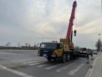 China Used SANY 55 Ton Crane 2016 0.6m3 Bucket Hydraulic Valve Construction Machine for sale