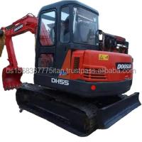China Hydraulic Construction Machine Second-hand DOOSAN DH55 Excavator with Good Performance for sale