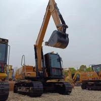 China Used Sany 135C Pro Excavator 13 Ton 0.6m3 Bucket Original Hydraulic Cylinder 73kw for sale
