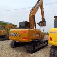China Used Sany 135C Pro Excavator 13 Ton 0.6m3 Bucket Original Hydraulic Cylinder 73kw for sale